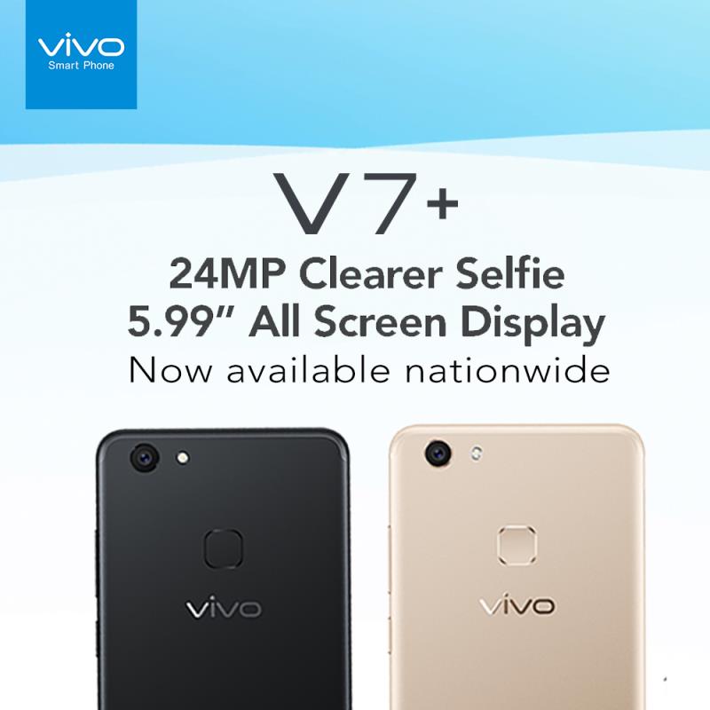 Vivo’s all-screen phone V7+ now available nationwide