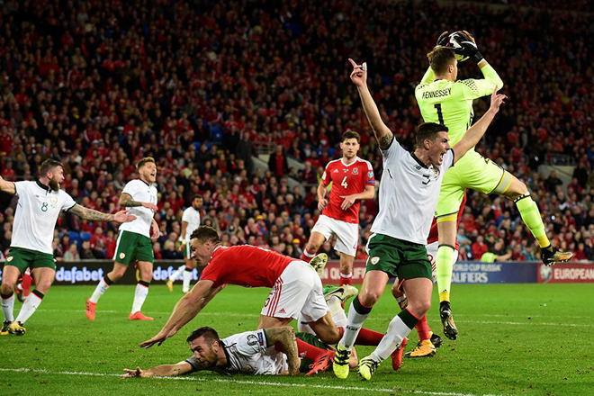 Ireland stuns Wales for World Cup playoff spot