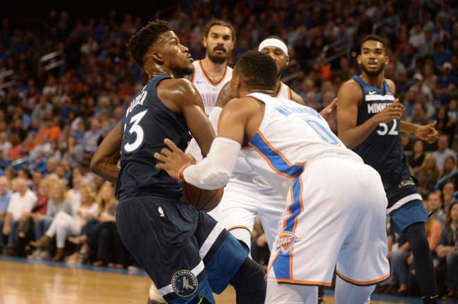 T’wolves silence Thunder