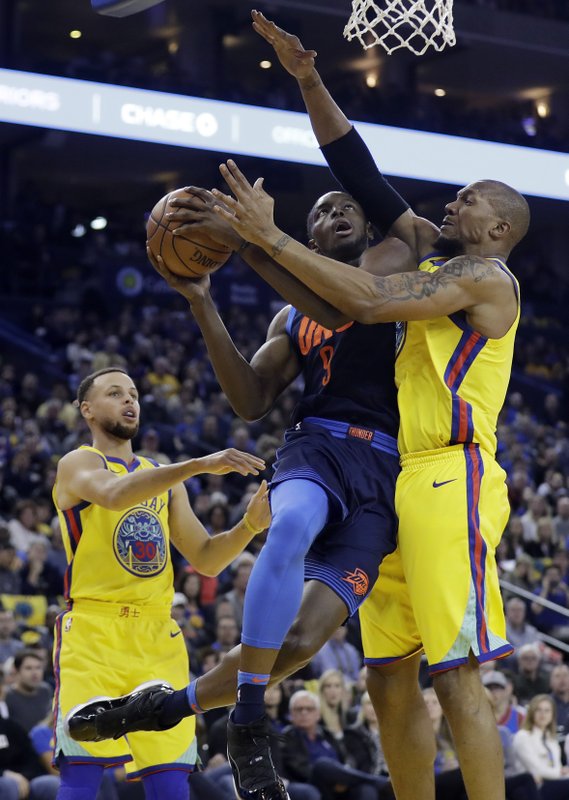 GSW routs Thunder with Durant on lead