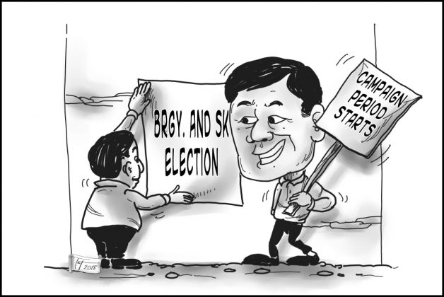 Rich barangay, poor barangay