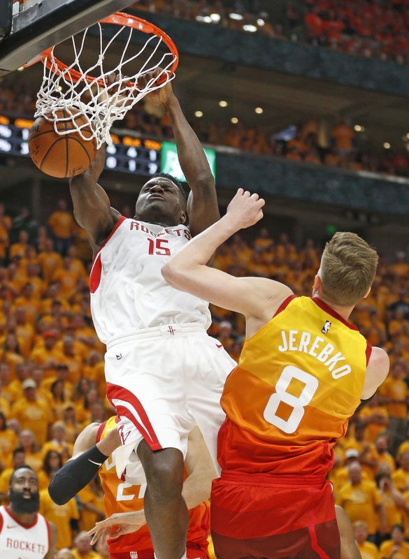 Rockets blasts Jazz to take series lead