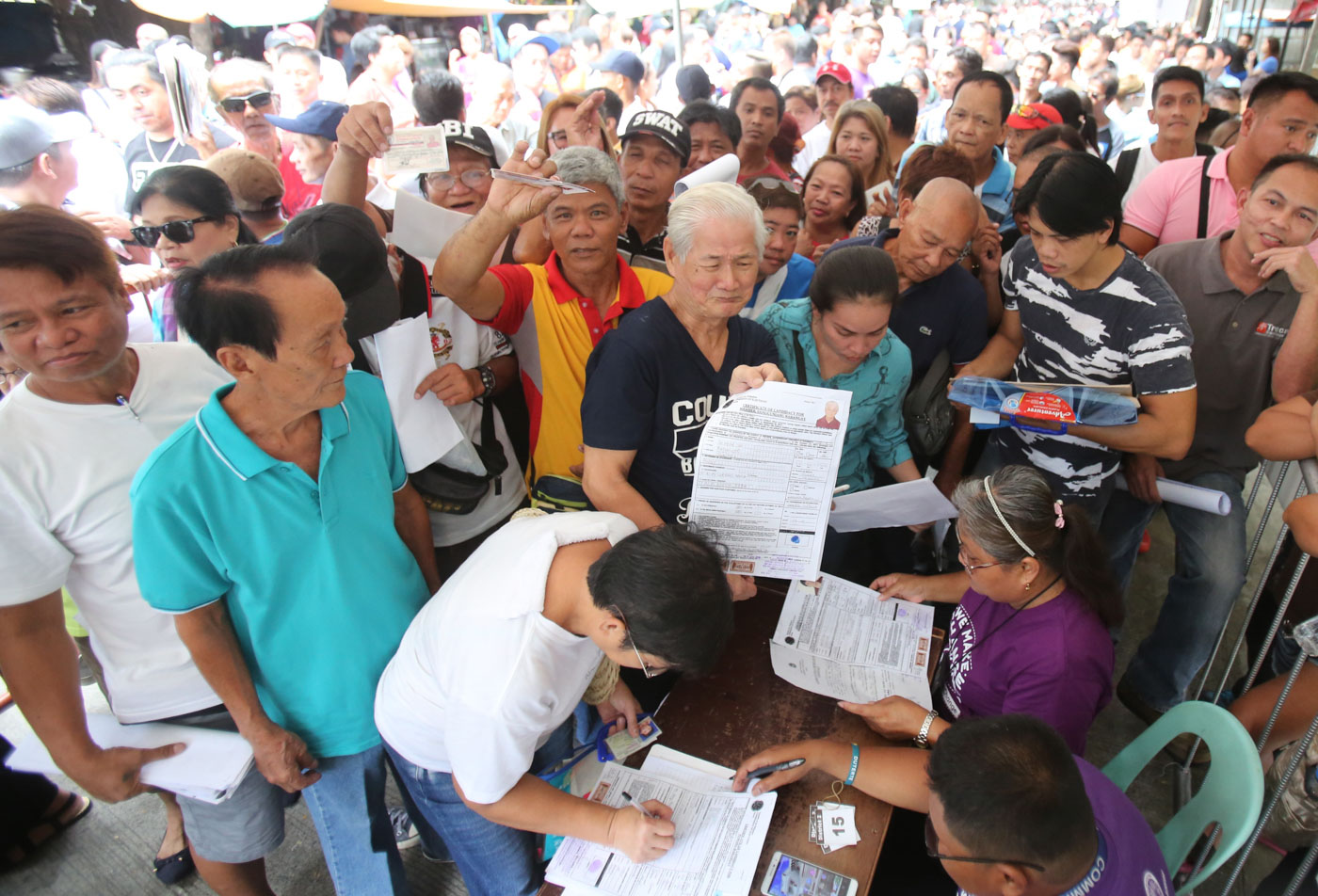 Comelec sets new date for filing of COCs: Oct. 11-17