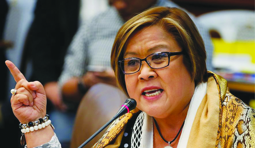 Opposition senators want De Lima to defend petition vs ICC withdrawal
