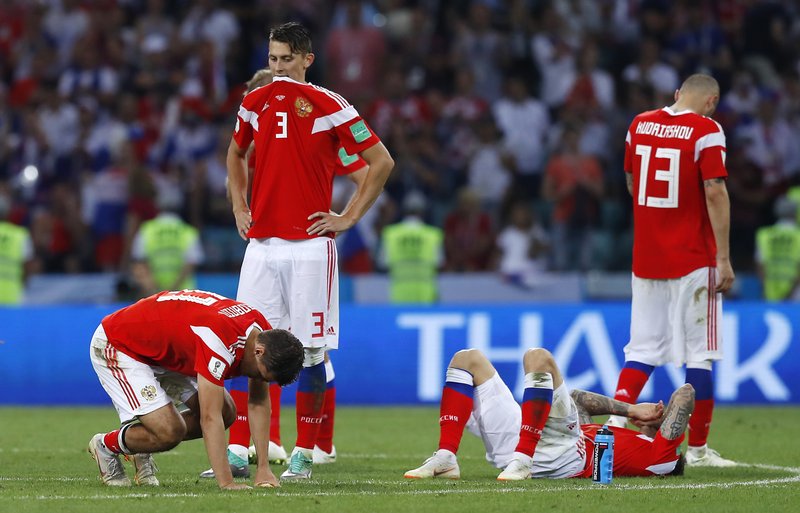 World Cup fairy tale ends for Russia, the sleeping giant