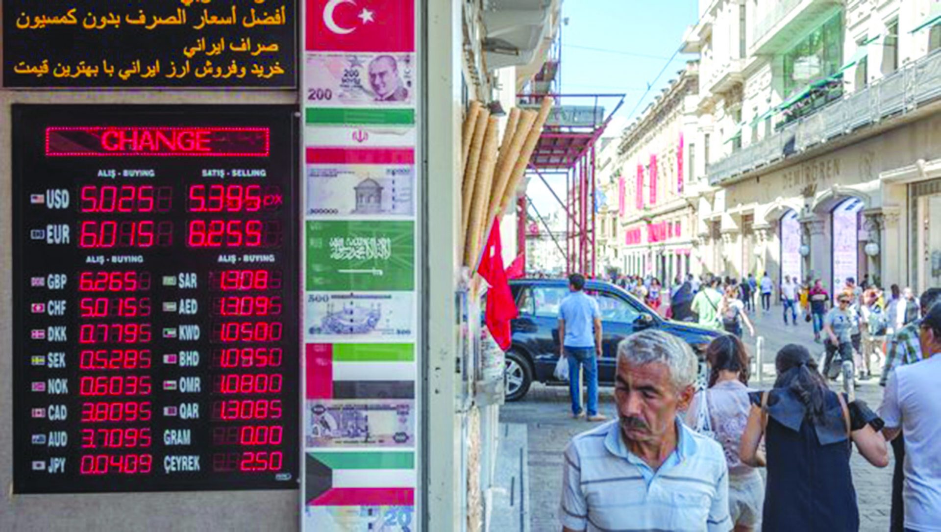 Turkey crisis drags down Philippine peso