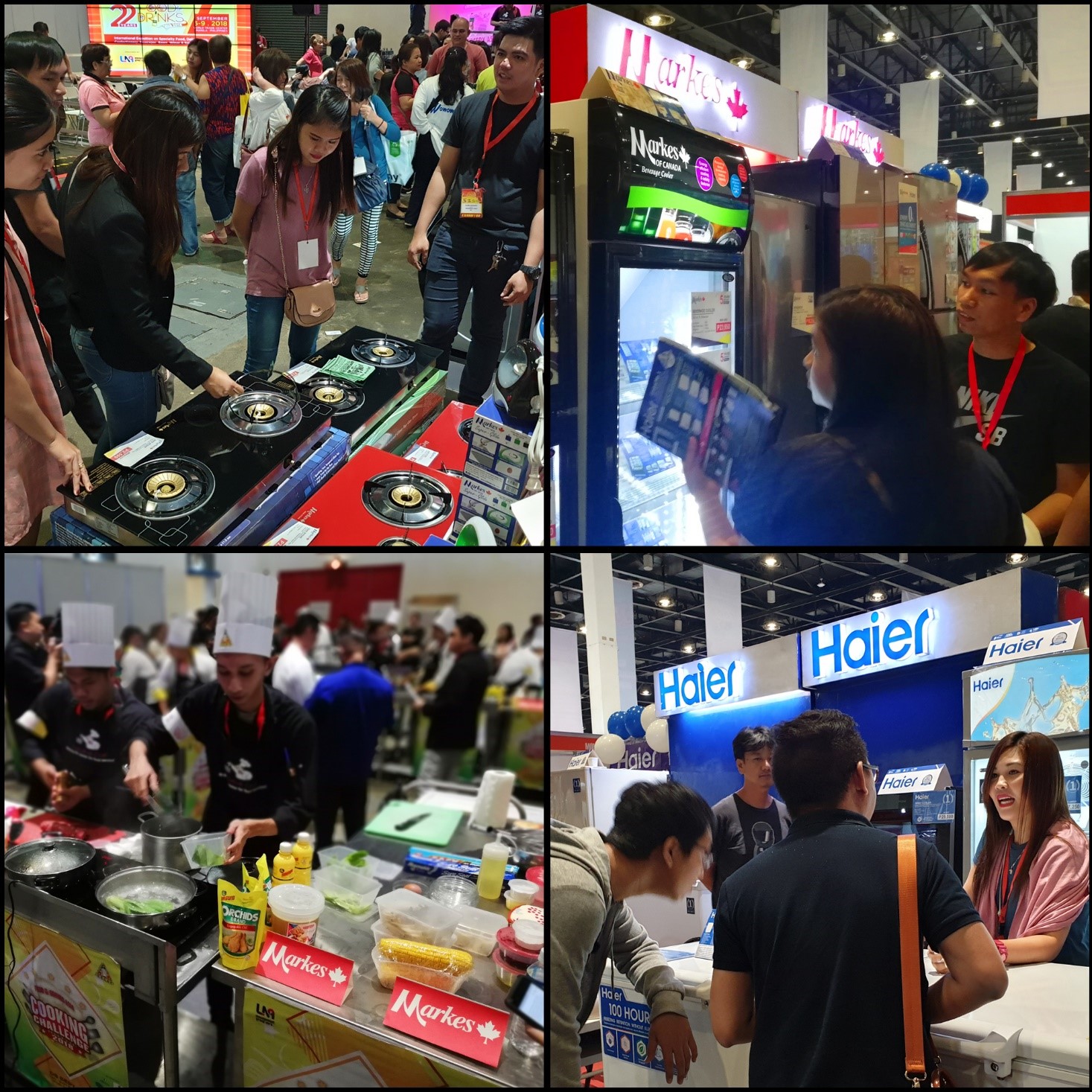 Haier and Markes joins 2018 Food and Drinks Asia confab