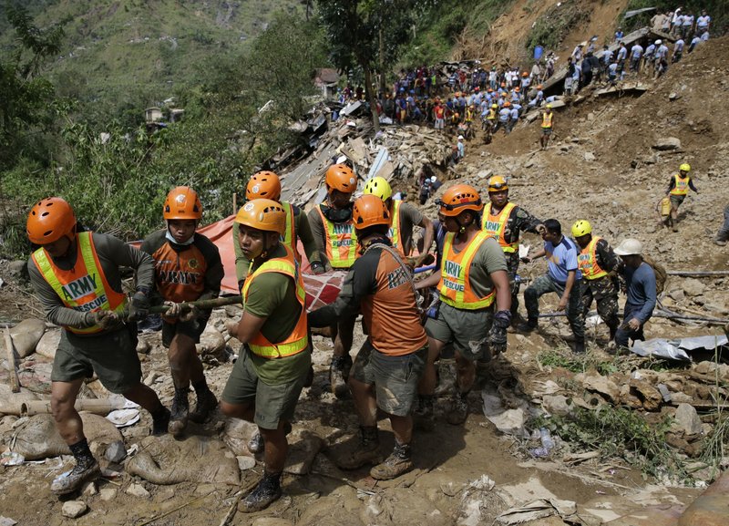 Hope fades for survival of people trapped in Benguet landslide