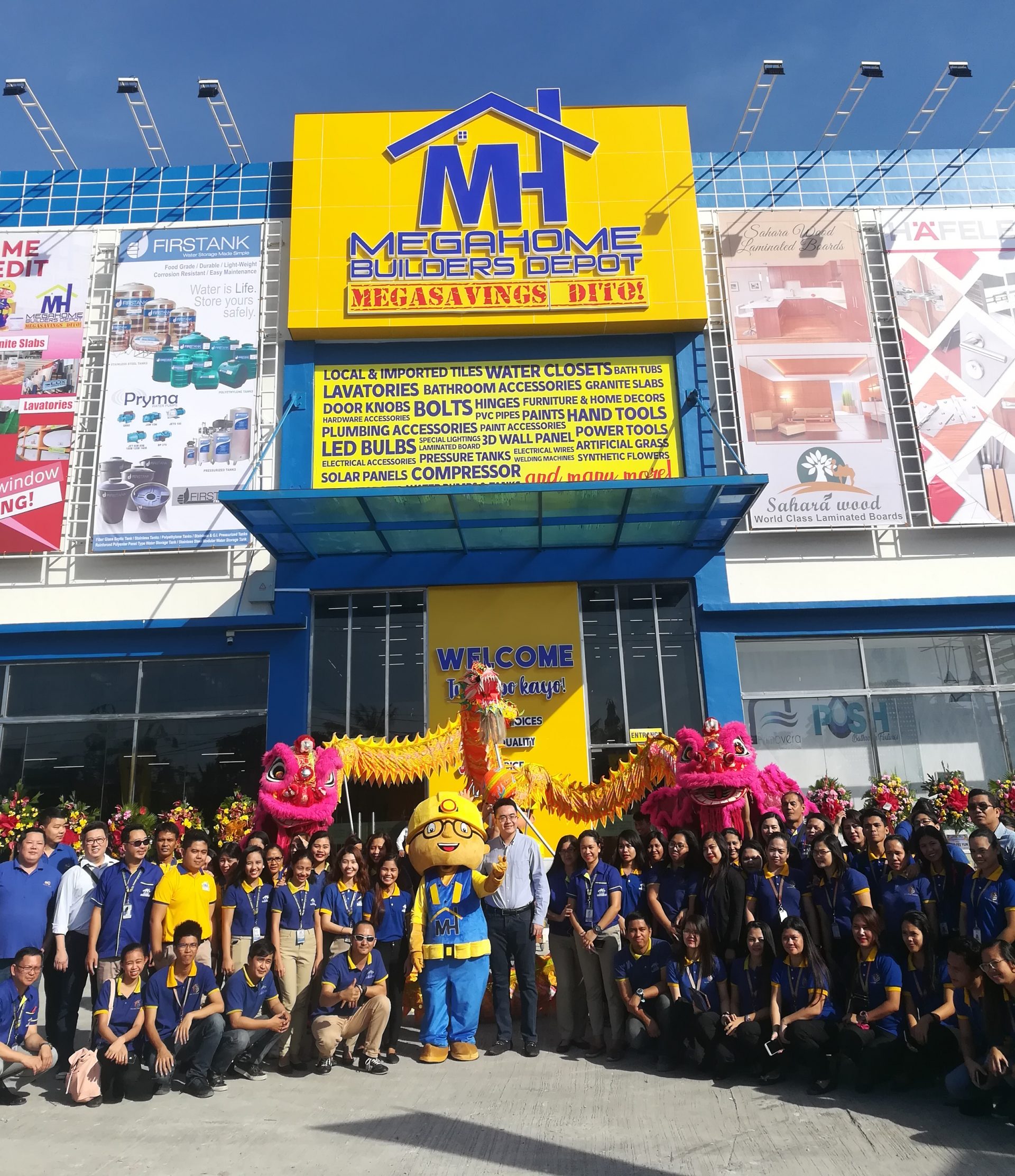 ‘Real one-stop shop’ Megahome Builders Depot now open in Timawa, Molo