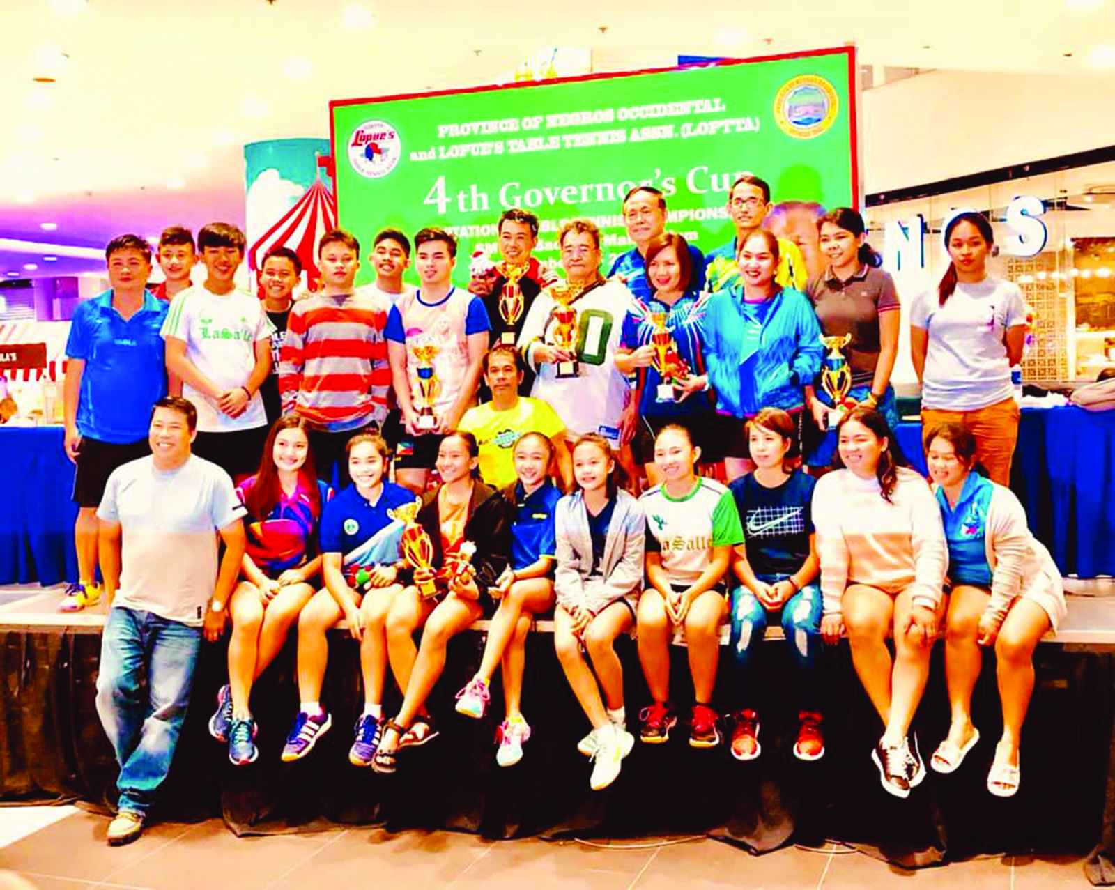 Negrense paddlers rule Gov’s Cup table tennis invitational
