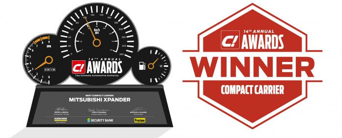 Mitsubishi XPANDER is C! Awards’ Best Compact Carrier