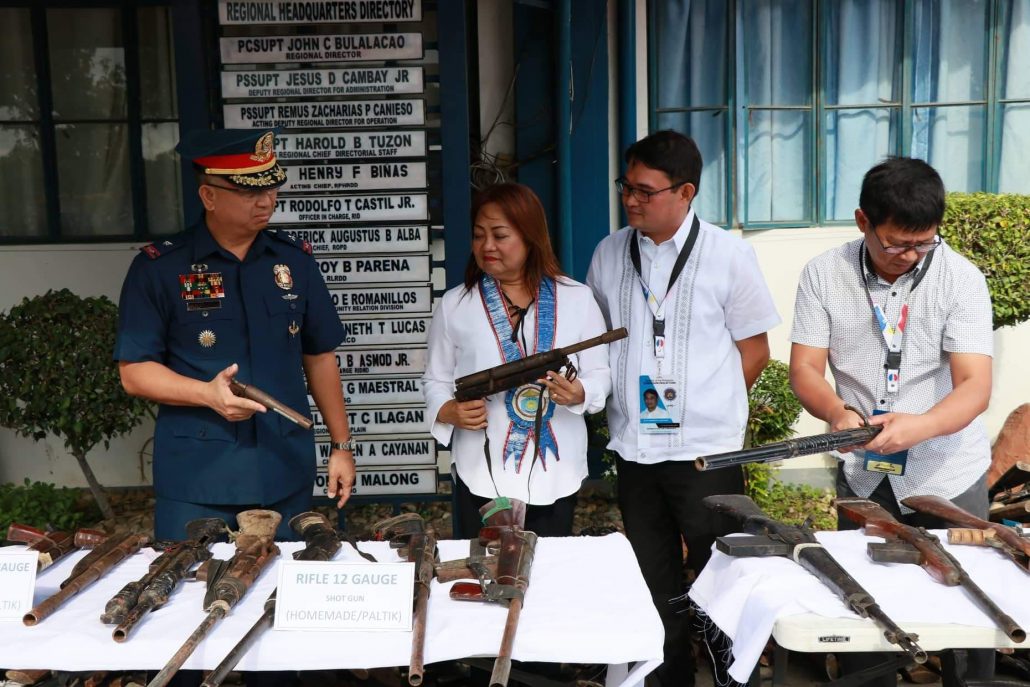 Over 2,000 loose guns destroyed