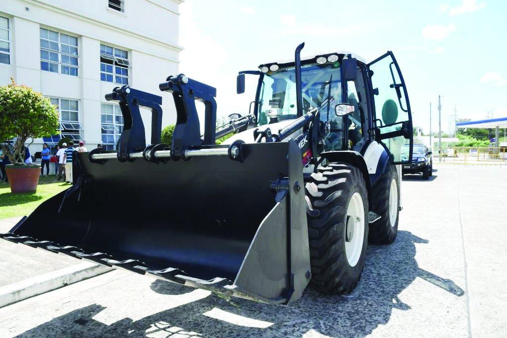 Bacolod CDRRMO gets new backhoe, truck