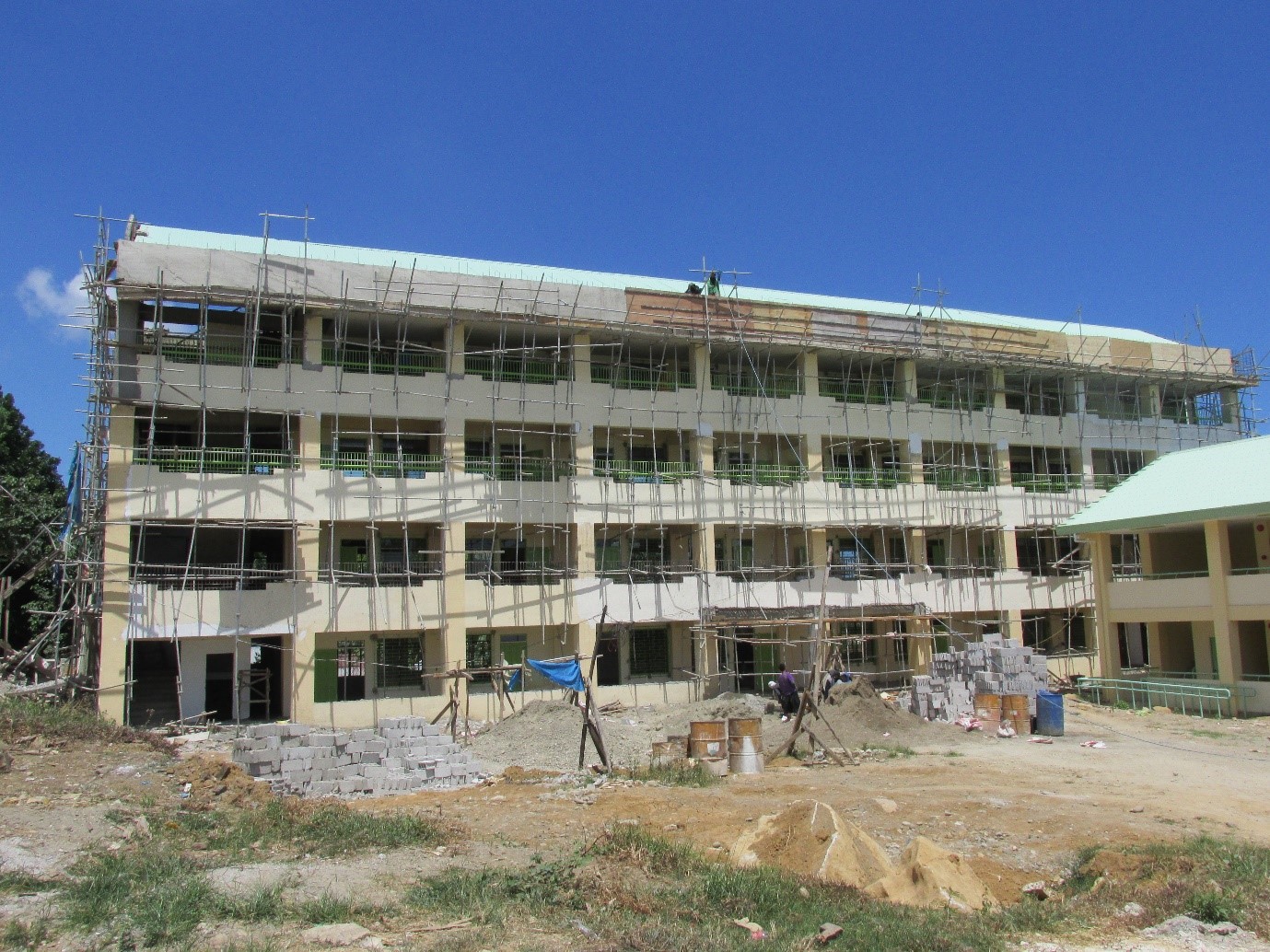 4-storey school building constructed in Negros Occidental