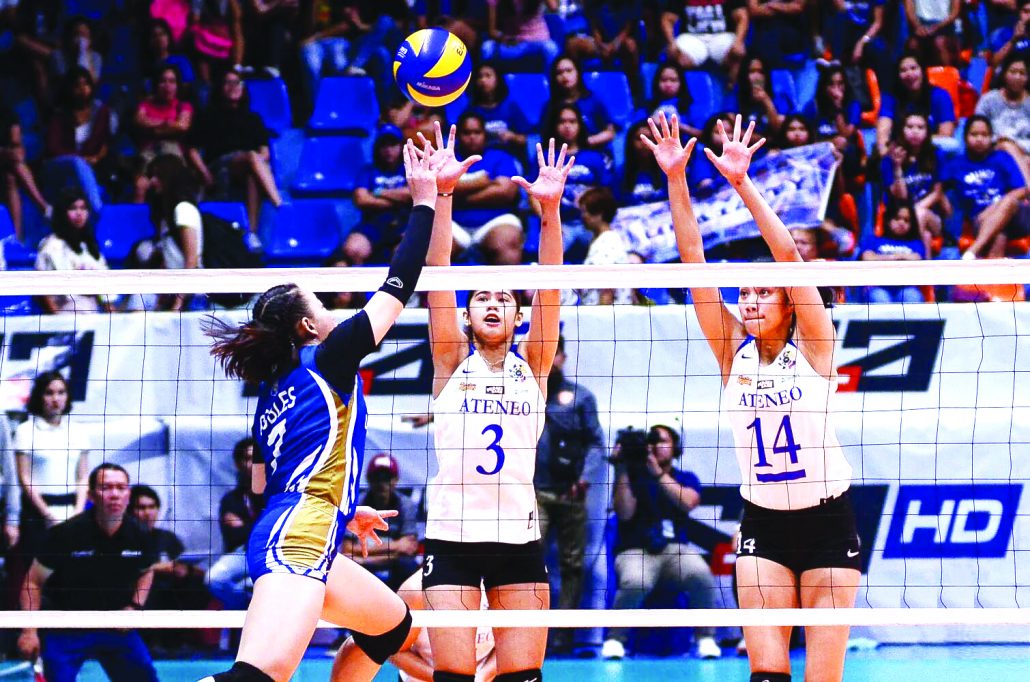 Lady Eagles pound Lady Bulldogs in UAAP volley