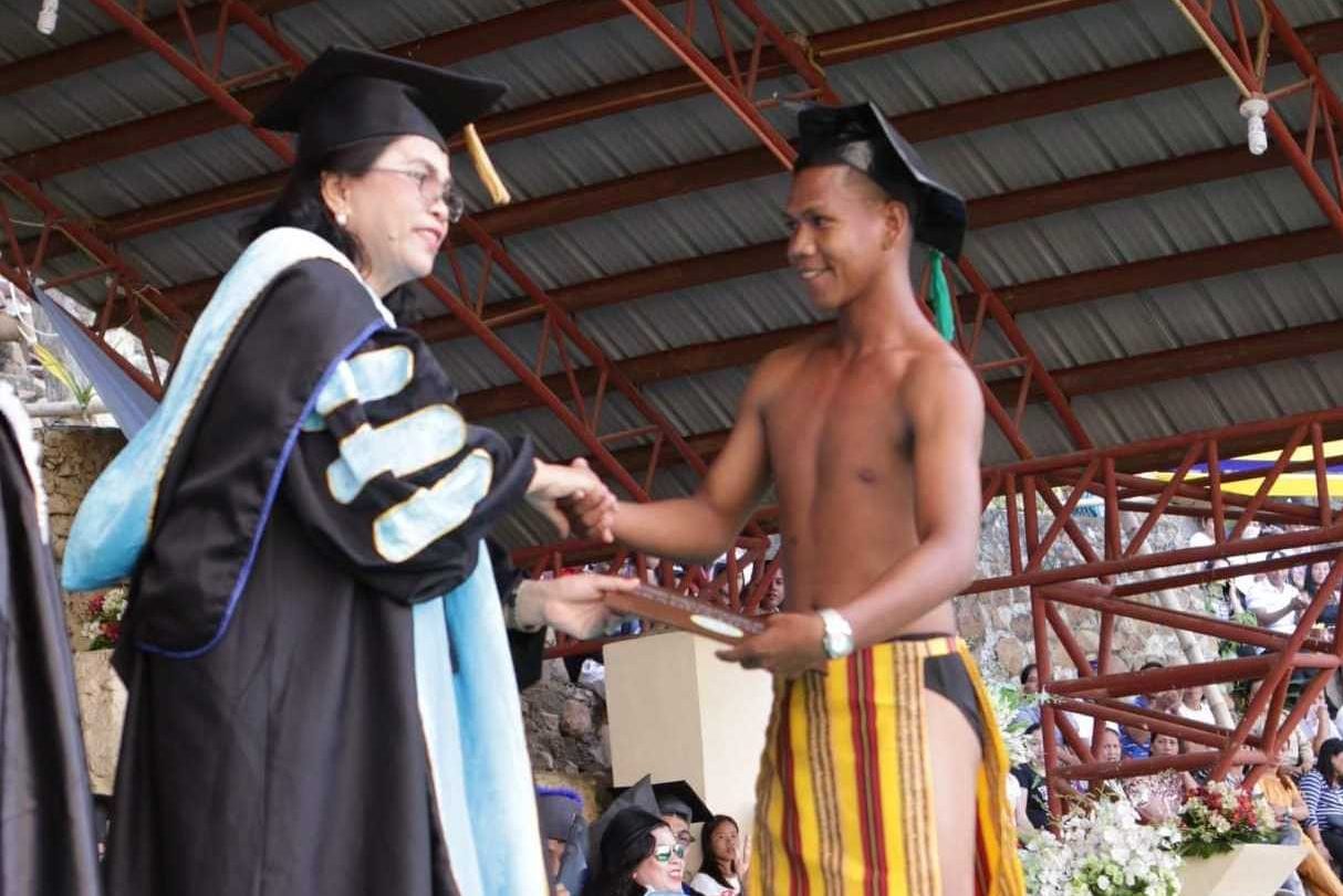 Mangyan earns college diploma at NIPSC