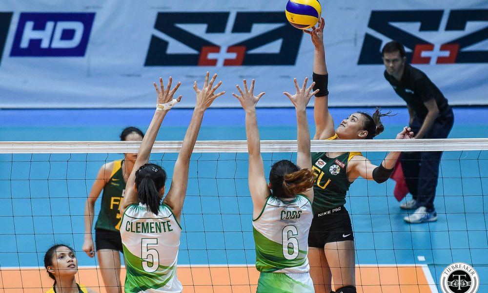 FEU Lady Tamaraws stuns DLSU spikers in UAAP volleyball