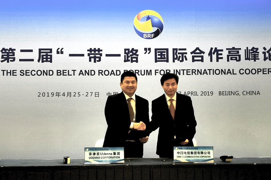 Udenna Corp, China Telecom sign $5.4-billion deal for third telco Mislatel