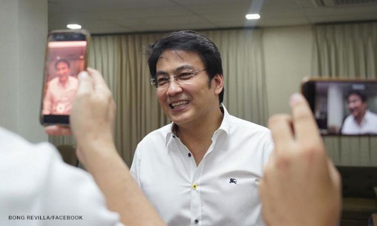 Revilla credits acquittal, ads for Senate return