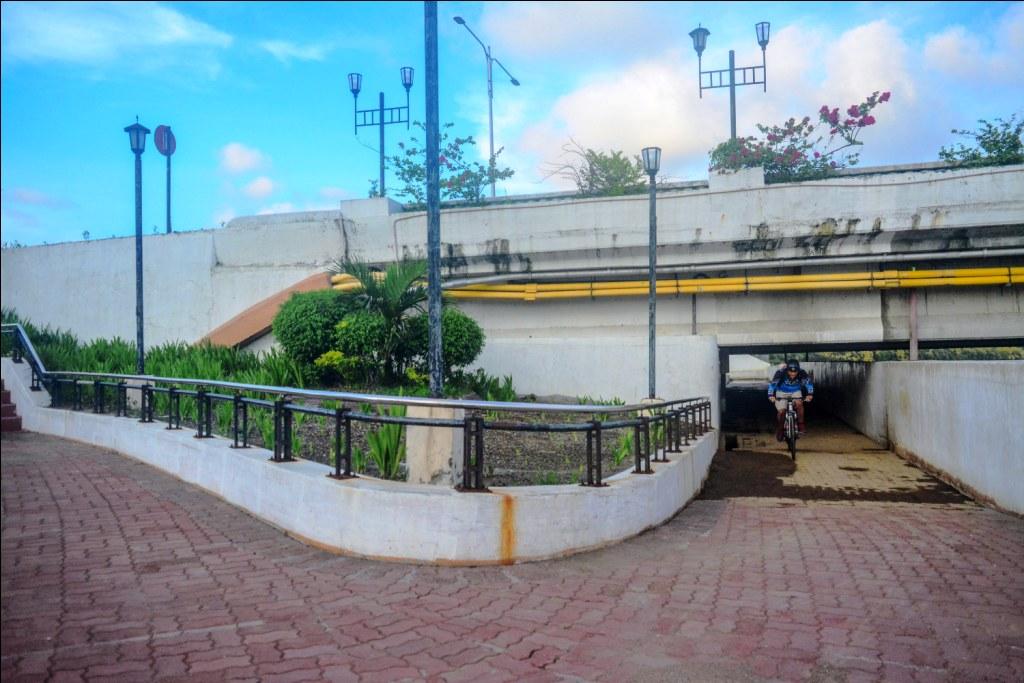 Diversion Road underpass rarely used; needs improvement