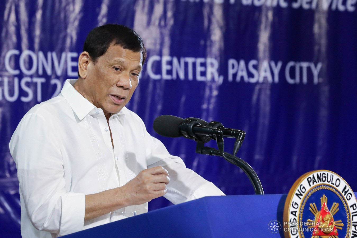 Du30 respects criticisms – Palace