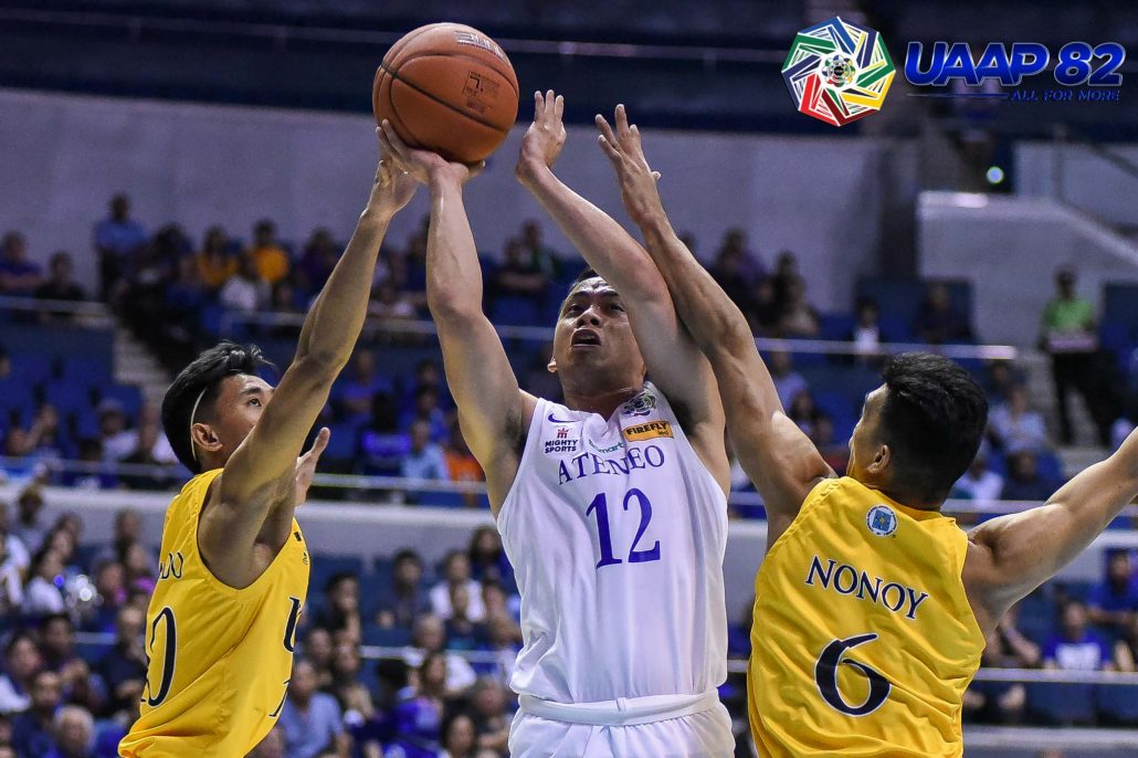 Ateneo escapes UST in UAAP basketball