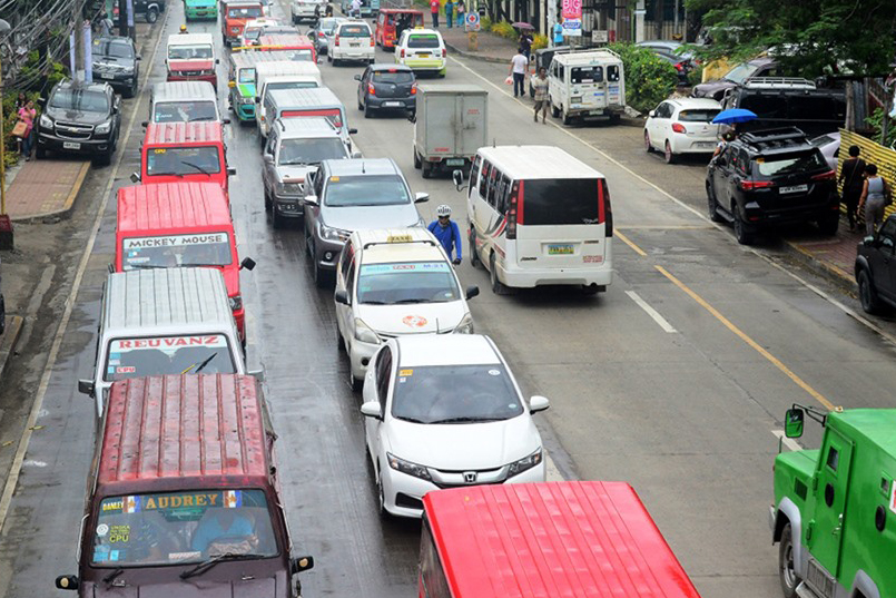 Construction of flyover seen to trigger temporary traffic gridlock