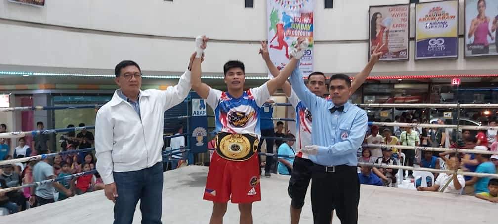 Negrense boxer Montano clinches ABF champ’s belt