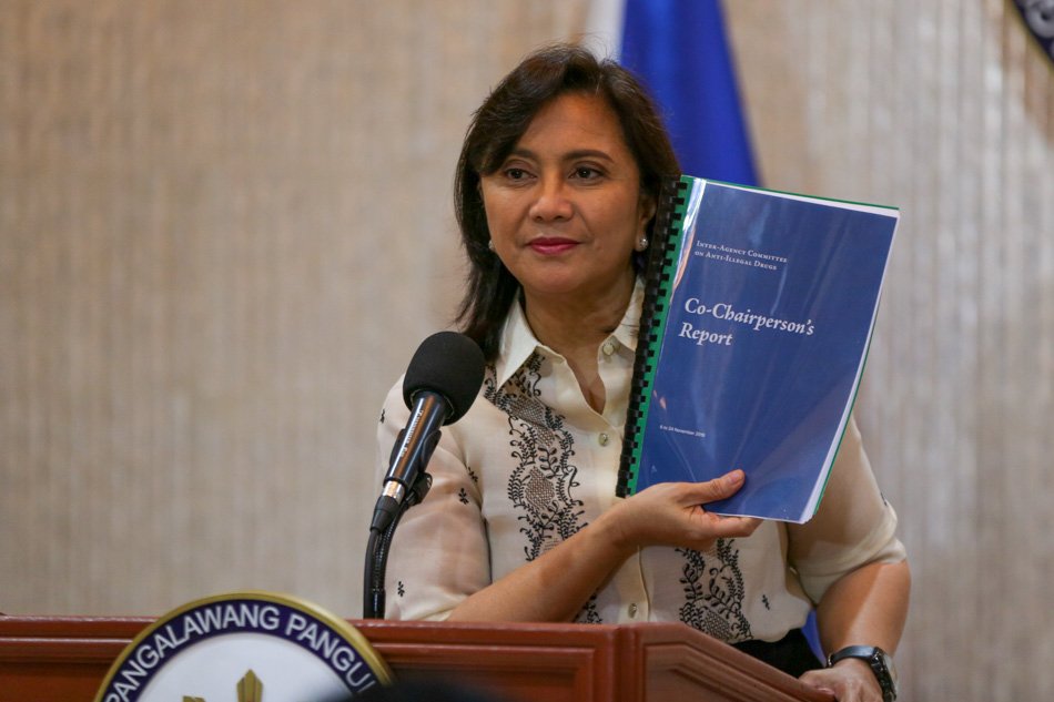VP Leni defers release of drug war report due to Davao quake