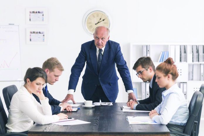 When your boss is a bully