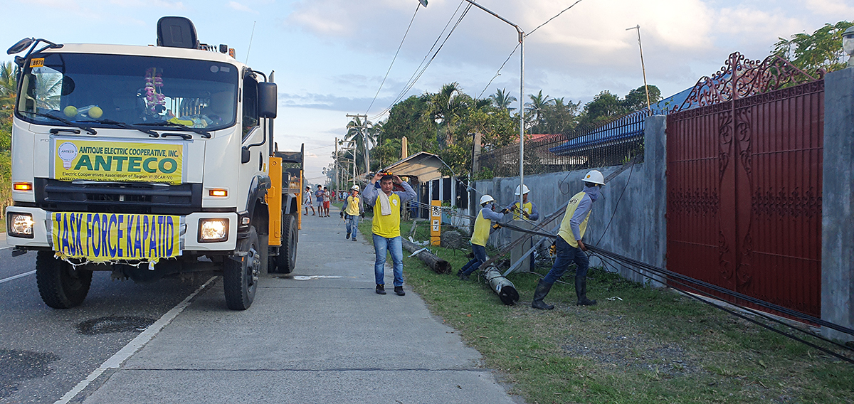 230 linemen to restore Aklan’s electricity