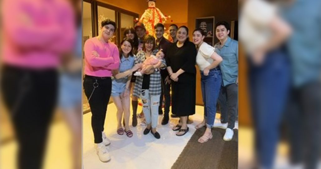 Dani Barretto introduces daughter to Legaspi family