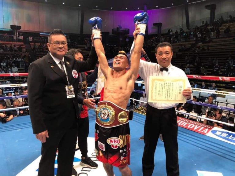 PH boxer stuns Jap foe, bags WBO belt