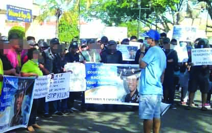 Negrenses honor slain cop, condemn CPP-NPA atrocities
