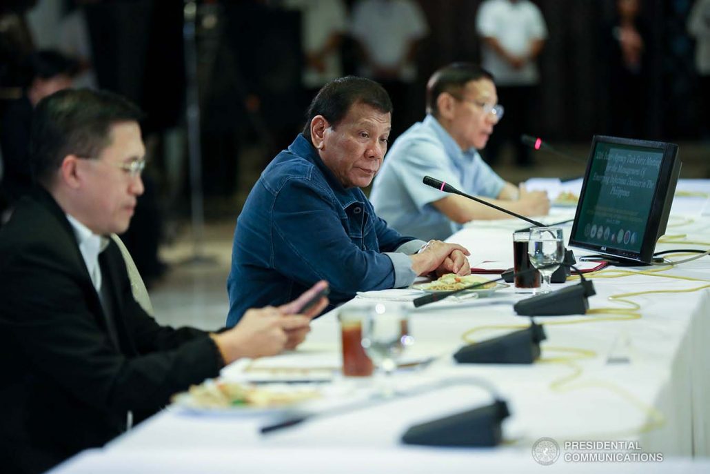 Rody asks Reds for truce amid COVID-19 pandemic