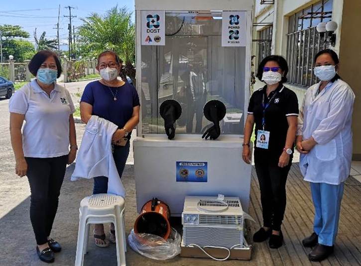 DOST designs ‘no-contact’ specimen collection booth to boost COVID testing