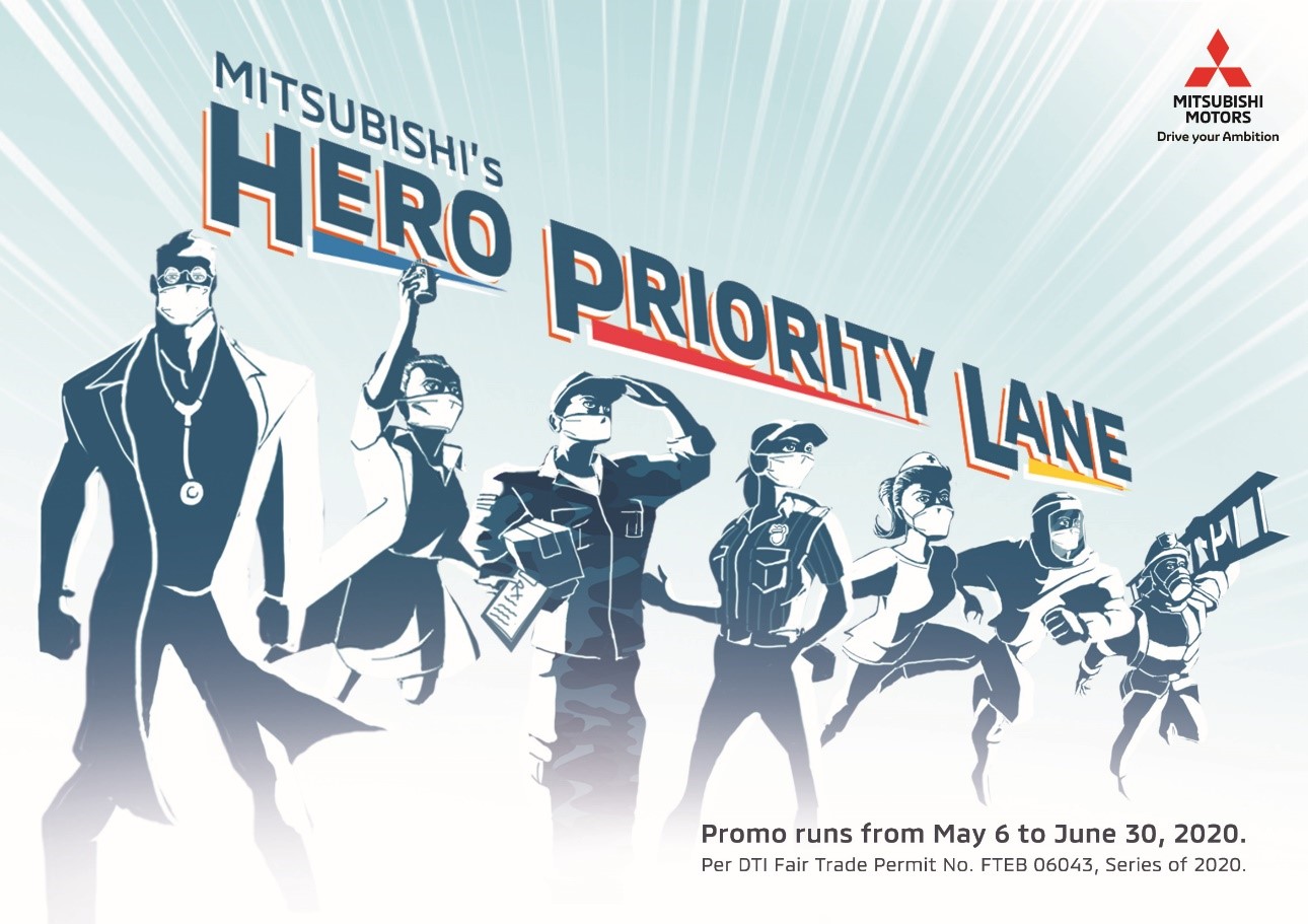 Mitsubishi Motors Philippines launches ‘Hero Priority Lane’ for frontliners