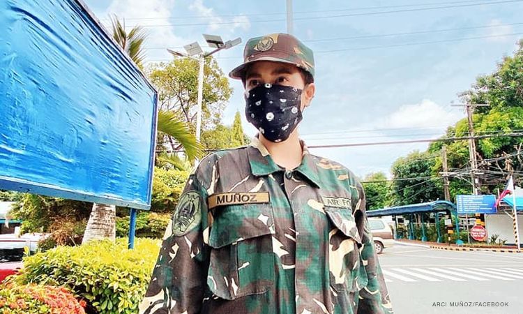 Arci Muñoz enlists as Philippine Air Force reservist
