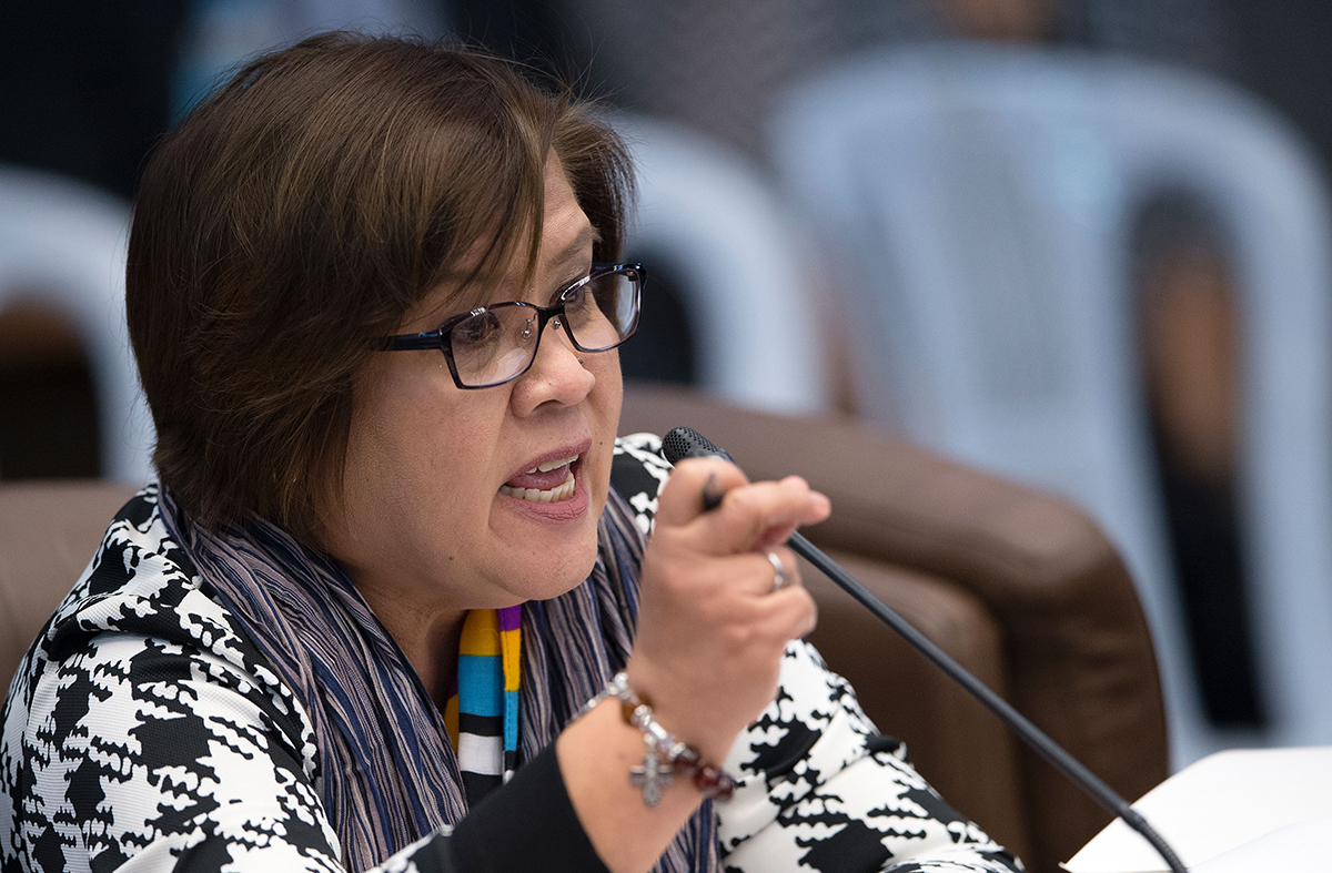 De Lima wants drug case junked, cites lack of evidence