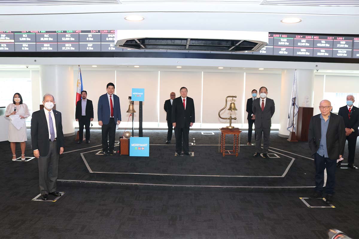 MerryMart holds IPO Listing at PSE