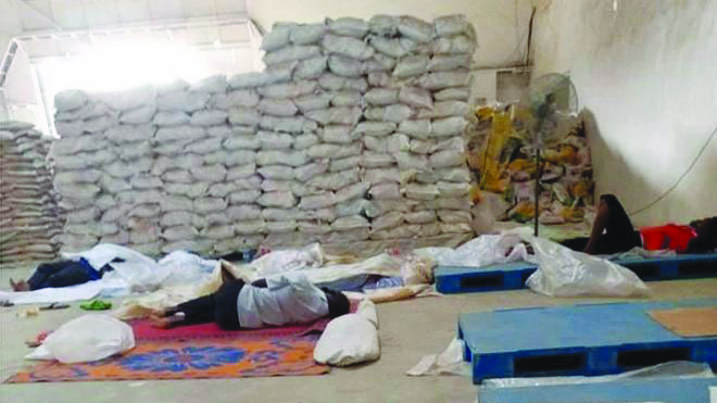 Nigeria police rescue 300 workers factory