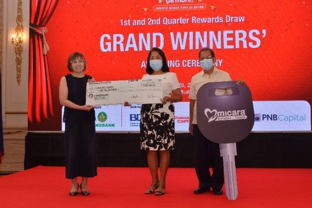 Premyo Bonds quarterly Rewards Draw grand winners take home P1M, a ...