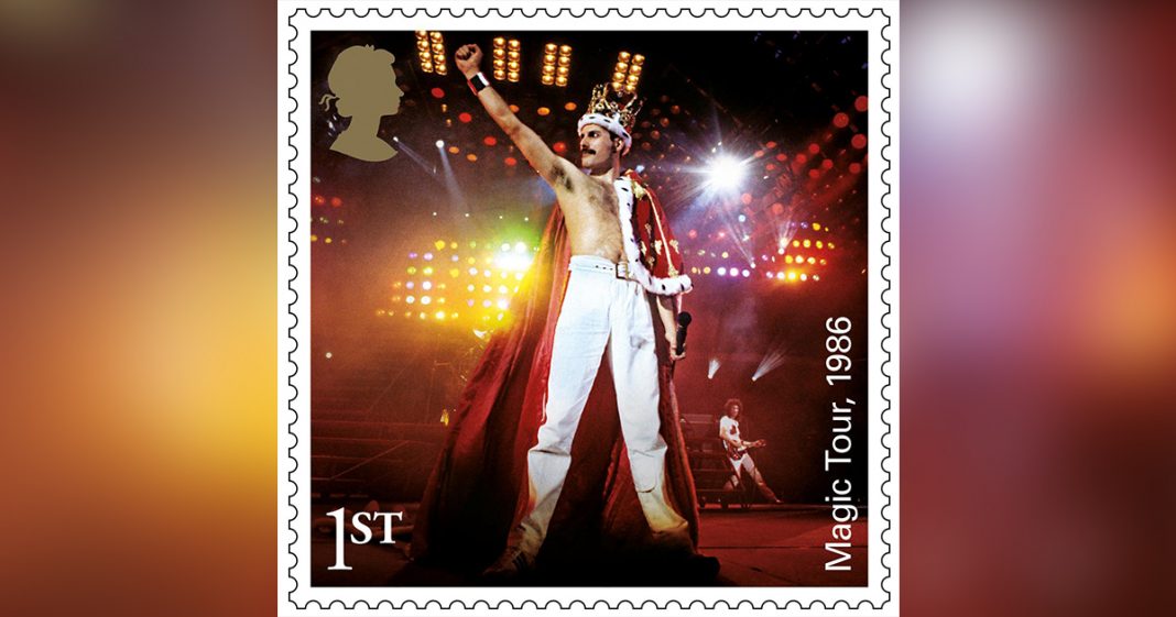 Rock band Queen gets postage stamp of approval