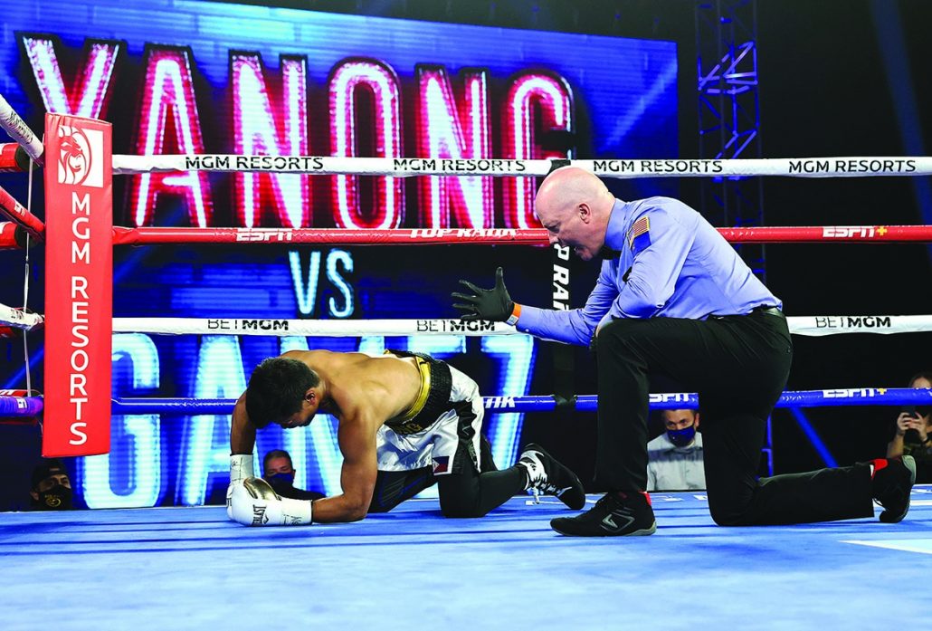 Negrense boxer Yanong knocked down in Las Vegas