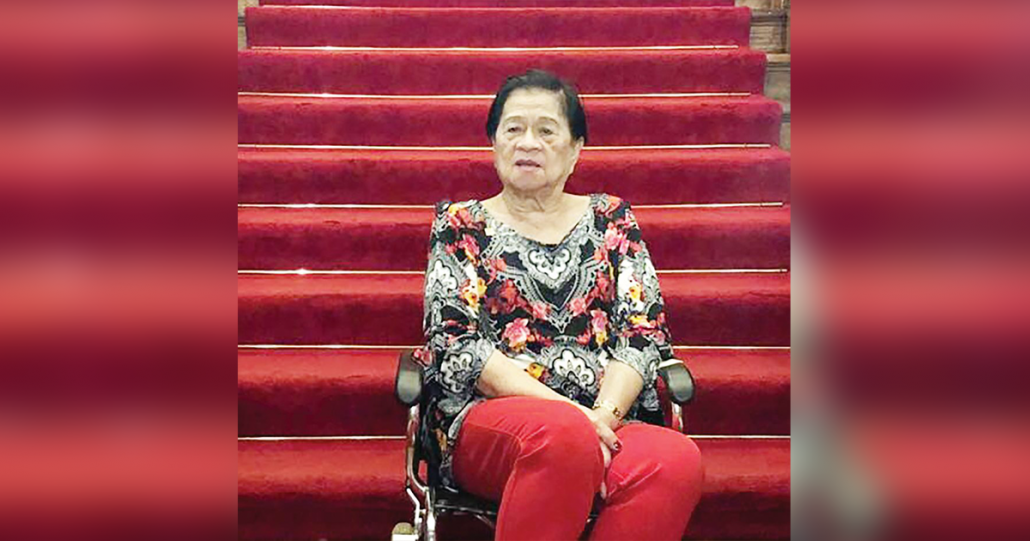 Yanson matriarch falls ill with COVID