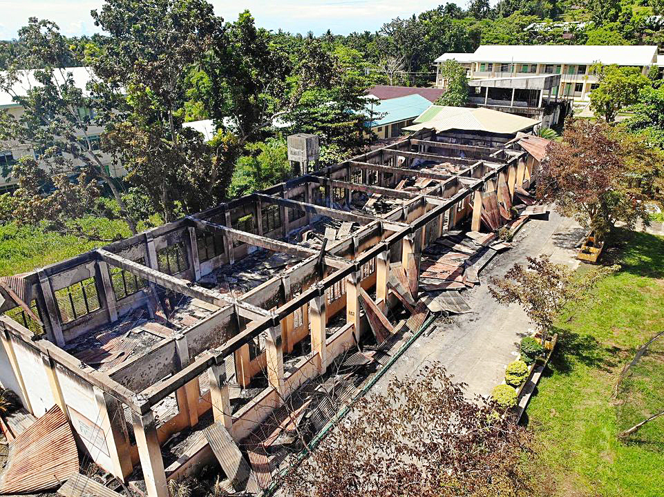 Fire hits Altavas high school; P15-million damage recorded