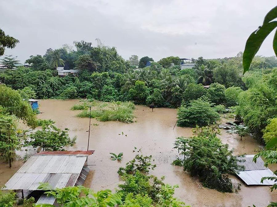 Monsoon rains flood parts of Bacolod City