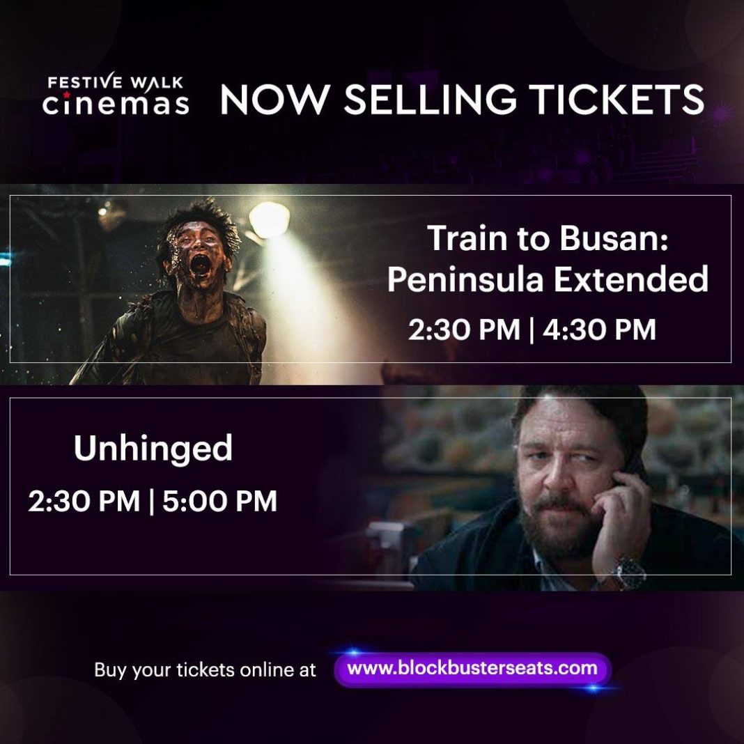 Festive Walk Cinemas reopens with Train to Busan: Peninsula (Extended)