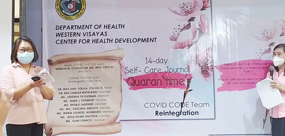 DOH-6 launches ‘Quarantime Journal’