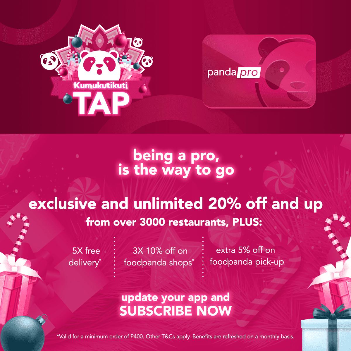 Being a foodpanda pro is the way to go: foodpanda offers exclusive ...